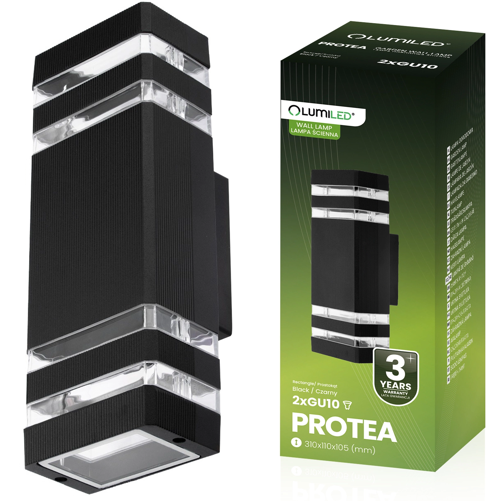 Außenwandleuchten LED – Wandlampen für Garten | Leddo.de